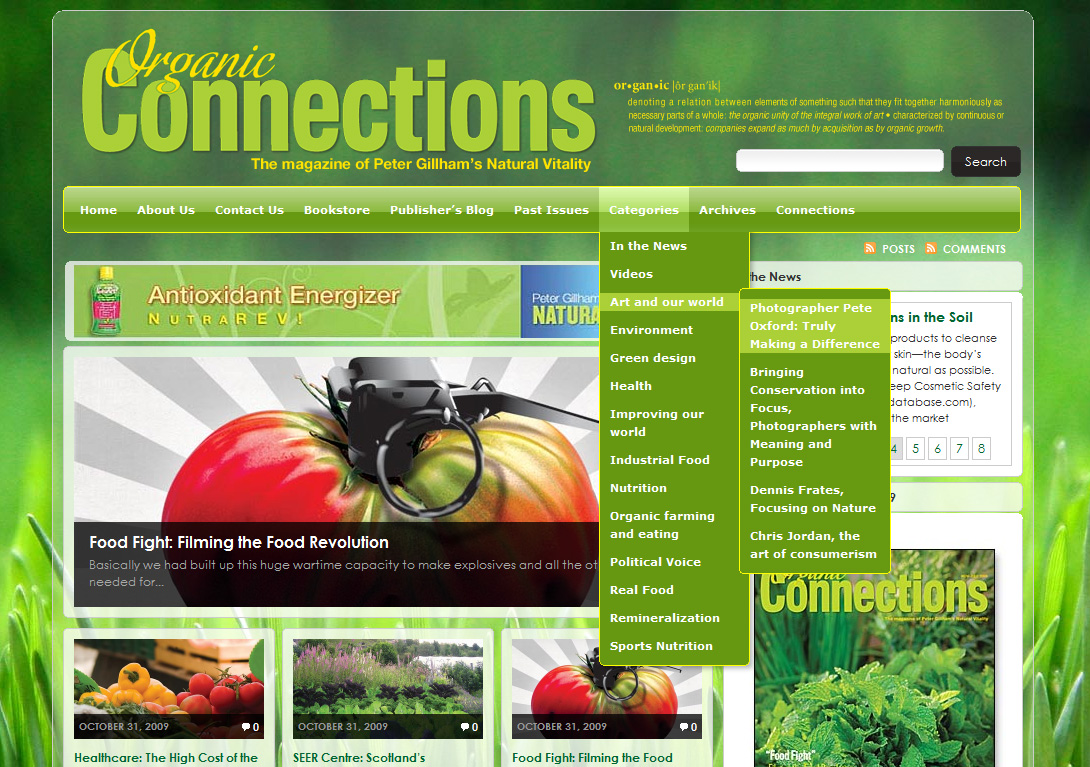 Organic Connections - Ryan Hellyer